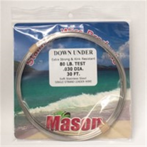 Line & Leaders - Wire Leader 80Lb X 18In H/ Duty - Pacific Optics ...