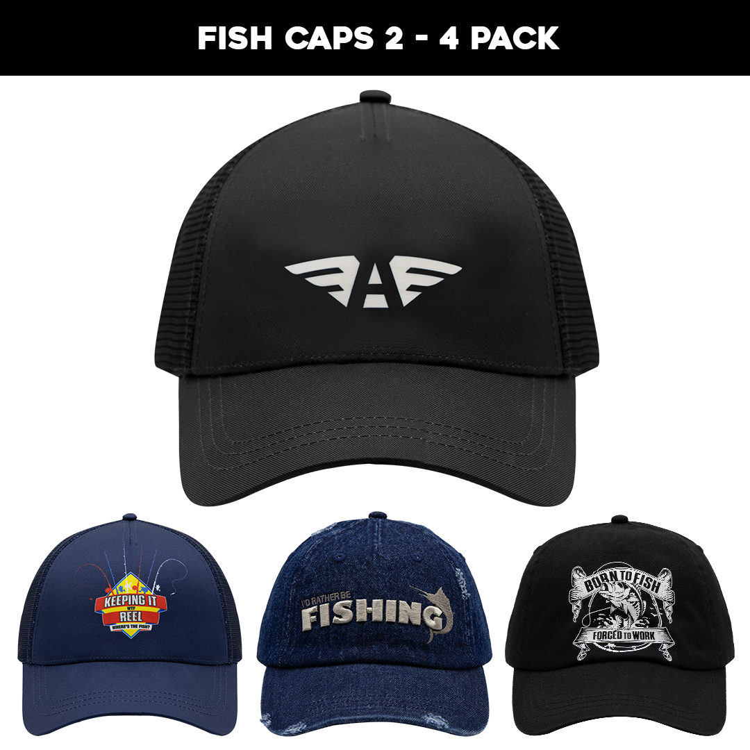Aerial - FISH CAPS 2 - 4 PACK - Pacific Optics - Pacific Optics